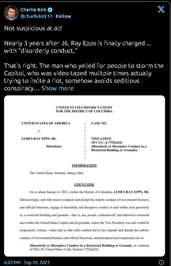 Ægte “justits” fra det demokratiske partis “justits”minister: efter 2.5 ...